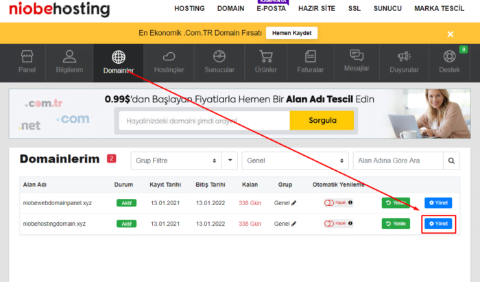 Nameserver (NS) Nedir? - Niobe Hosting
